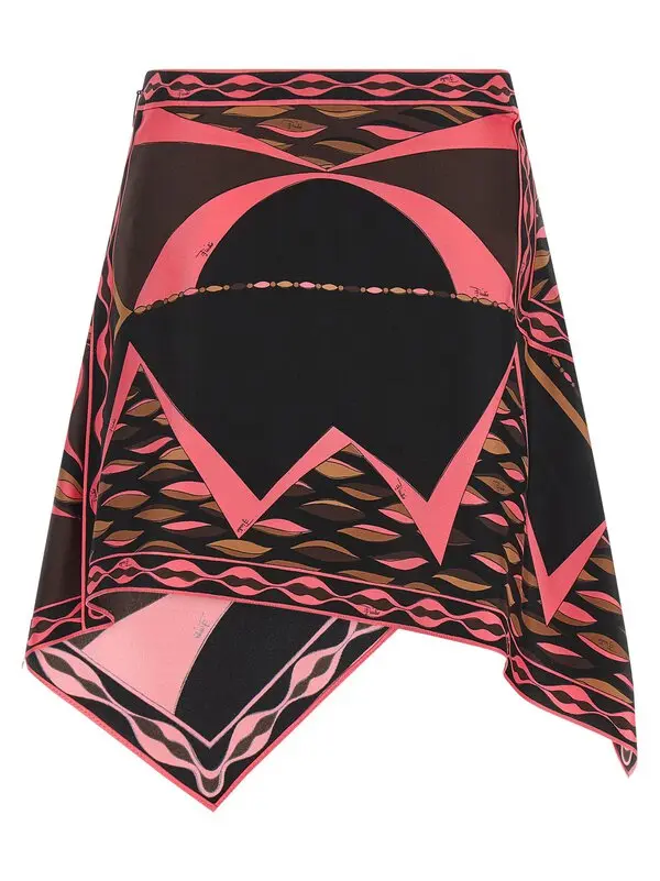 Emilio Pucci Pink 'dune' Skirt