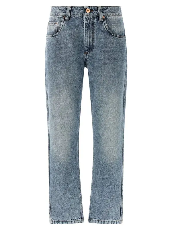 Brunello Cucinelli Monile' Denim Jeans