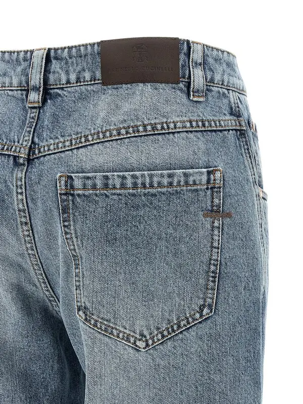 Brunello Cucinelli Monile' Denim Jeans
