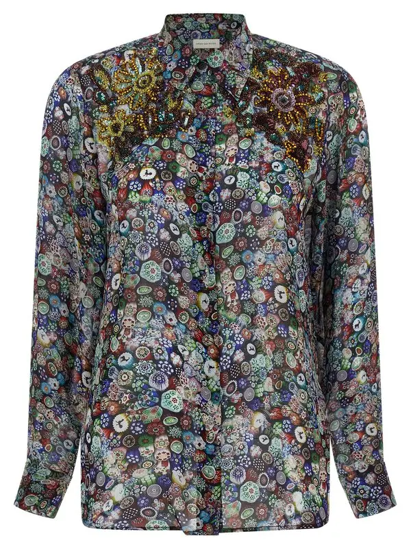 Dries Van Noten Glass Kaleidoscope' Shirt - Multicolor