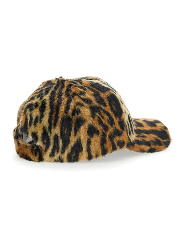 STAND STUDIO Cyrene Cap In Brown Modacrylic