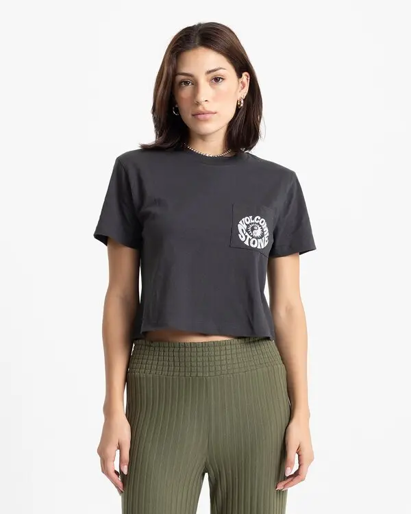 Volcom Ying Yang Pocket Dial Tee