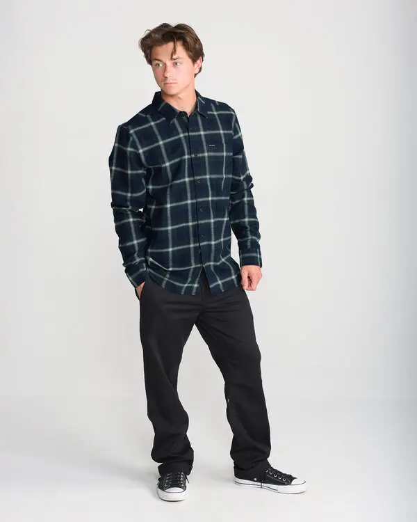 Volcom Caden Plaid Long Sleeve Shirt
