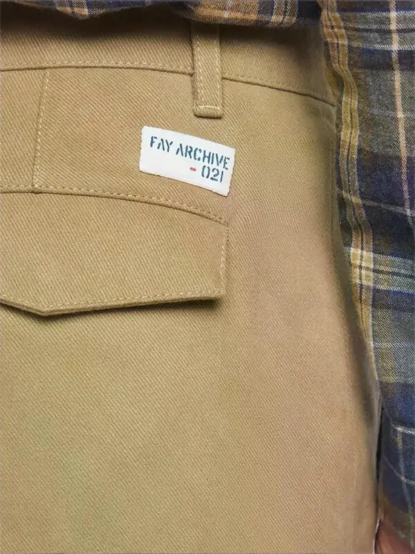 FAY ARCHIVE Cargo Straight-leg Trousers