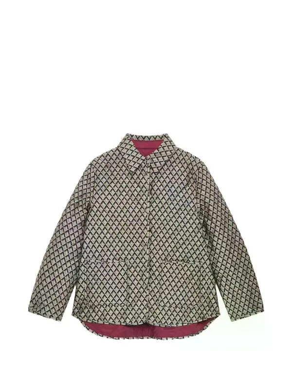 Malìparmi Geometric Jacquard Reversible Jacket