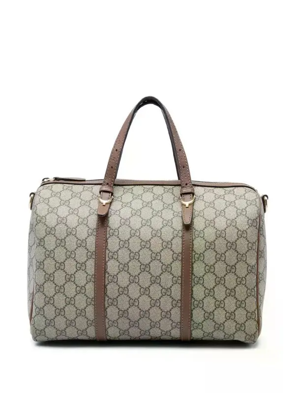 Gucci 2016-2026 Medium Gg Supreme Nice Boston Bag Satchel