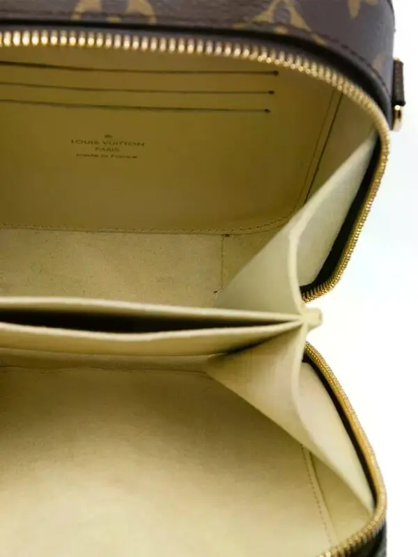 LOUIS VUITTON 2019 Monogram Valisette Verticale Satchel - Brown