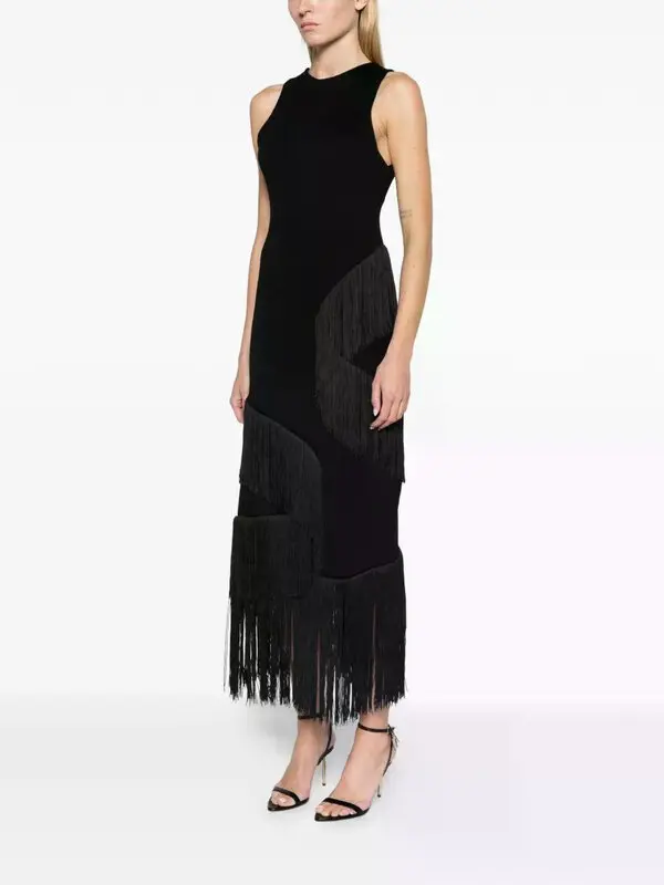 Aje Align Knit Maxi Dress