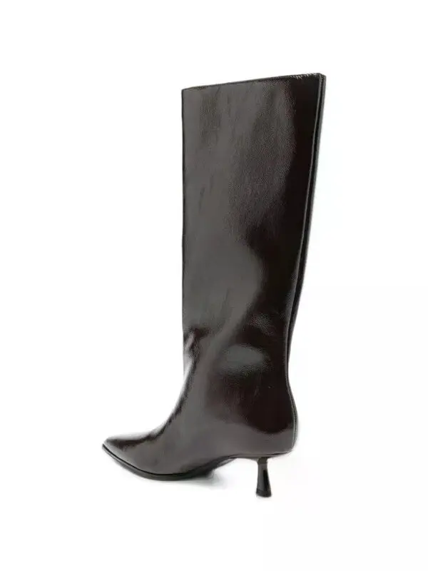 GIOSEPPO Pointed-toe Kitten-heel Boots