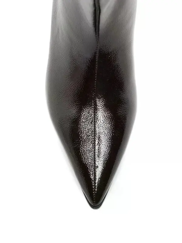 GIOSEPPO Pointed-toe Kitten-heel Boots