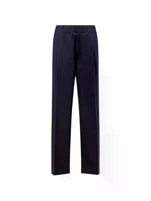 SEMICOUTURE Jhonny Pressed-pleat Straight Trousers