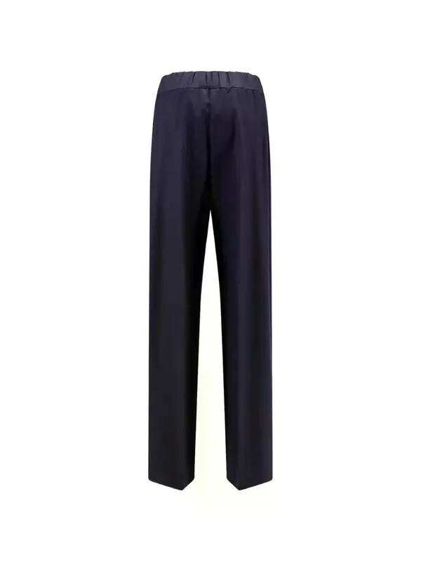 SEMICOUTURE Jhonny Pressed-pleat Straight Trousers