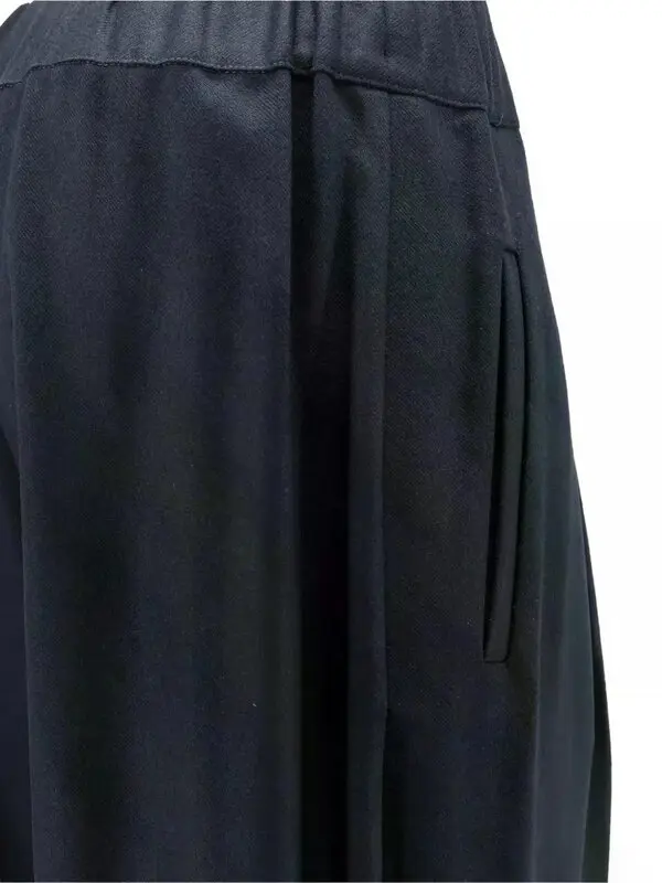 SEMICOUTURE Jhonny Pressed-pleat Straight Trousers