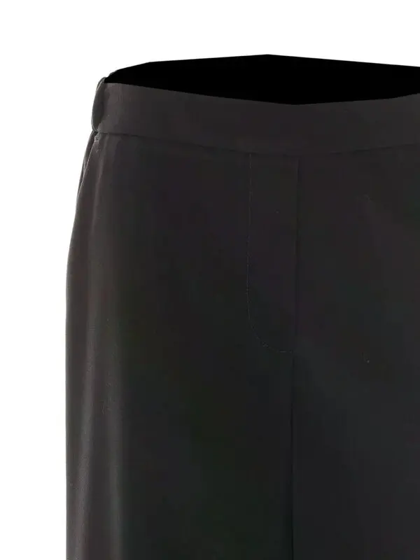 RUE DU BAC Elasticated-waist Wide-leg Trousers
