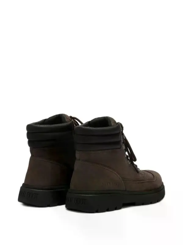 Moon Boot Combat Boot Dark Nubuck
