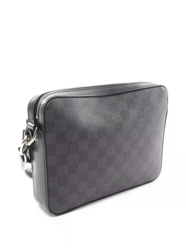LOUIS VUITTON 2021 Damier Graphite Animal Print Messenger Bag
