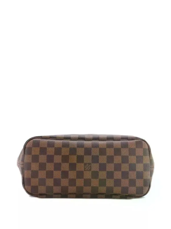 LOUIS VUITTON Neverfull Damier Pm Tote Bag - Brown