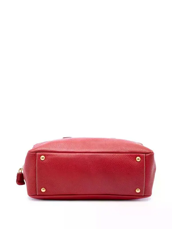 Prada 2010-2026 Vitello Daino Bauletto Bag Satchel