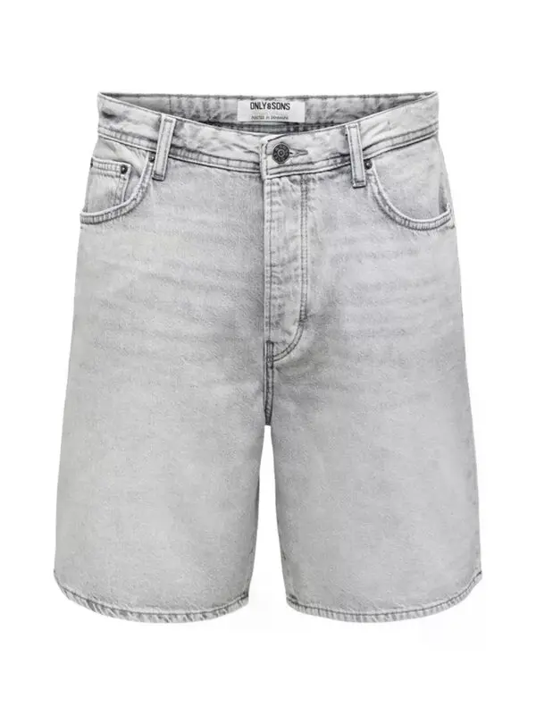 ONLY&SONS|MAN Onsfade Faded-effect Denim Shorts