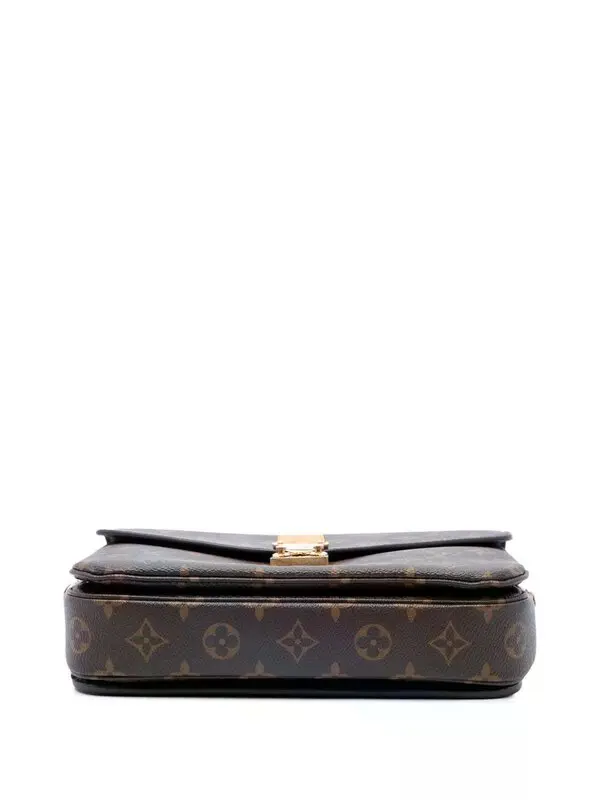 LOUIS VUITTON 2021 Monogram Pochette Metis Satchel - Brown