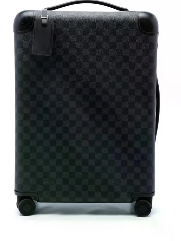 LOUIS VUITTON 1990-2010 Damier Graphite Horizon 50 Travel Bag - Black