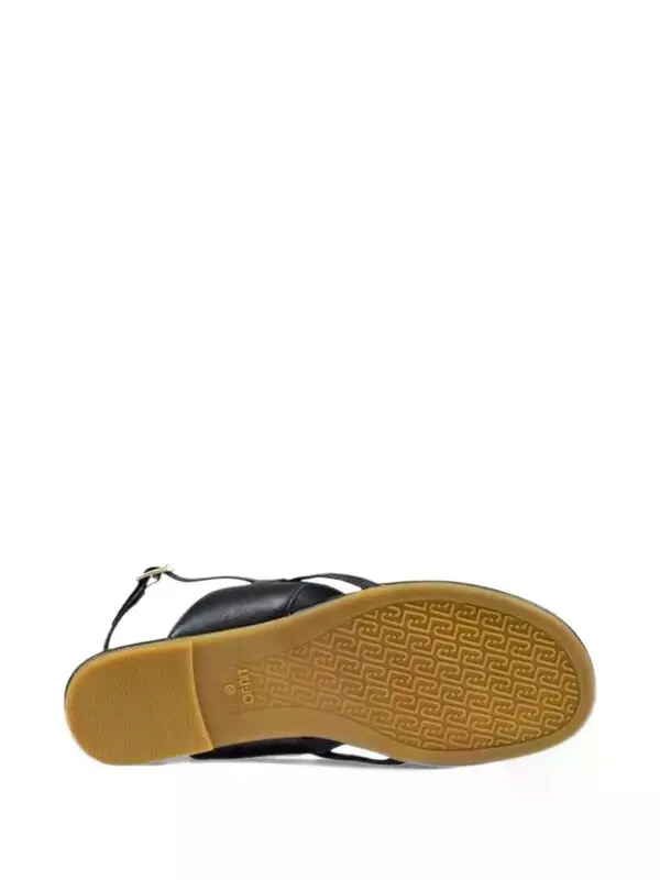 Liu Jo Logo-plaque Leather Sandals