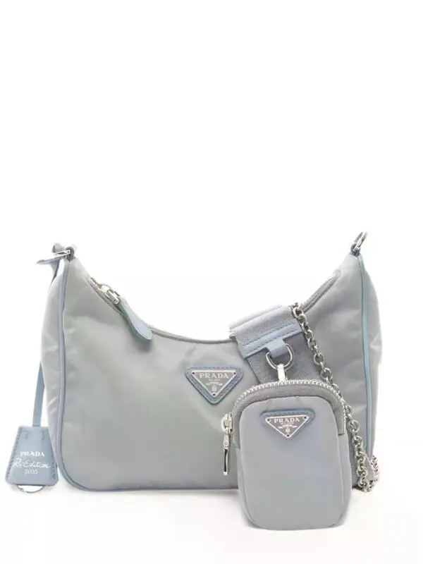 Prada 2005 Re-edition Shoulder Bag - Blue