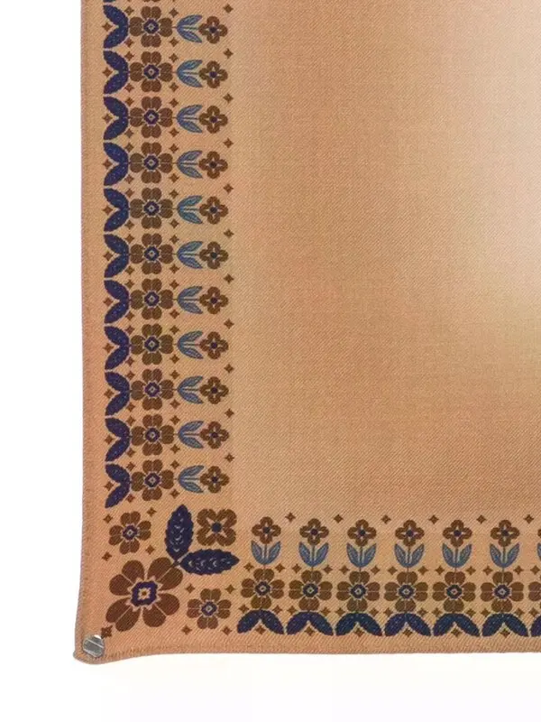 Polo Ralph Lauren Polo Bear Floral-border Scarf