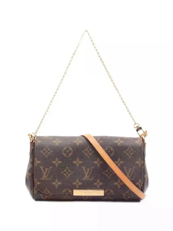 LOUIS VUITTON 2017 Pm Monogram Favorite Handbag - Brown