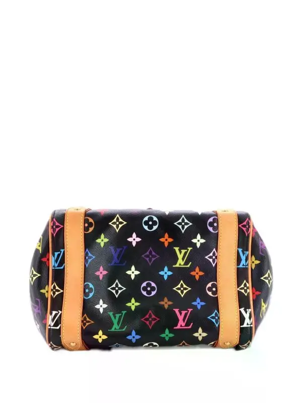 LOUIS VUITTON Priscilla Handbag Monogram Multicolor Satchel