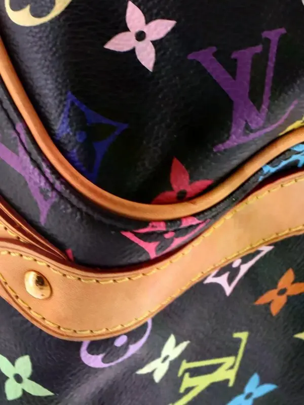 LOUIS VUITTON Priscilla Handbag Monogram Multicolor Satchel