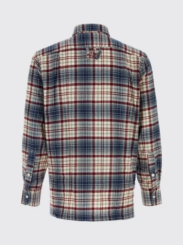 WILLY CHAVARRIA Check Pure Virgin Wool Shirt