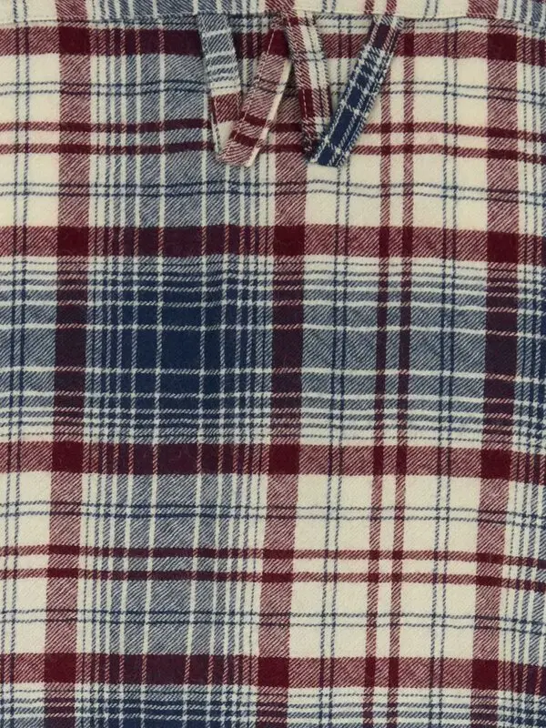 WILLY CHAVARRIA Check Pure Virgin Wool Shirt