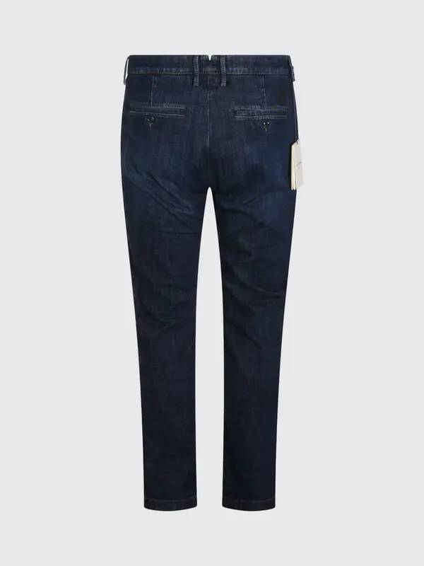 JACOB COHЁN Straight Fit Stretch Denim Jeans With Slant Pockets