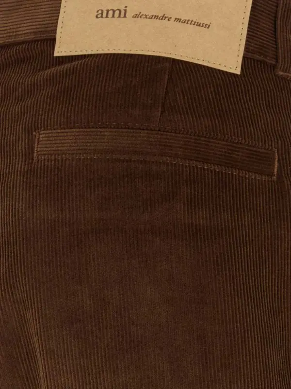 AMI Paris Slim Fit Corduroy Chino Trousers