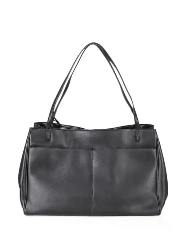 AVENUE 67 Aisha Twist-lock Leather Shoulder Bag