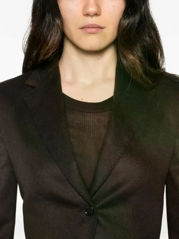 Max Mara Cropped Single-breasted Jacket