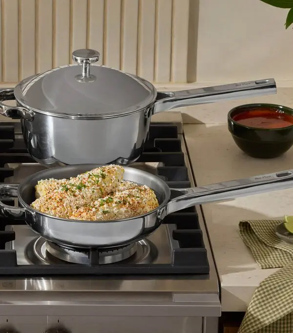 OUR PLACE Titanium Always Pan Pro Mini Cookware Duo