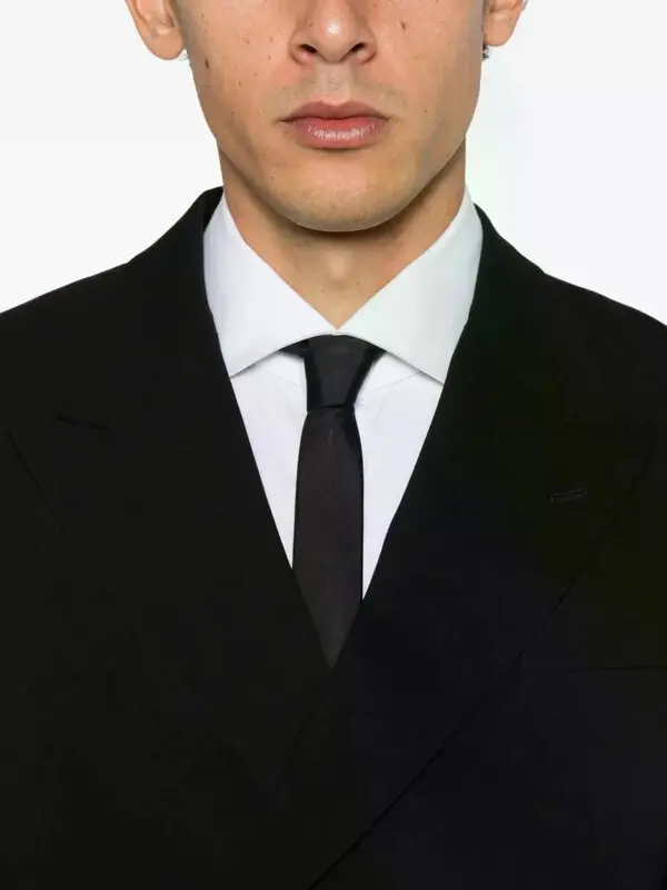 MOOD Double-breasted Peak-lapel Suit