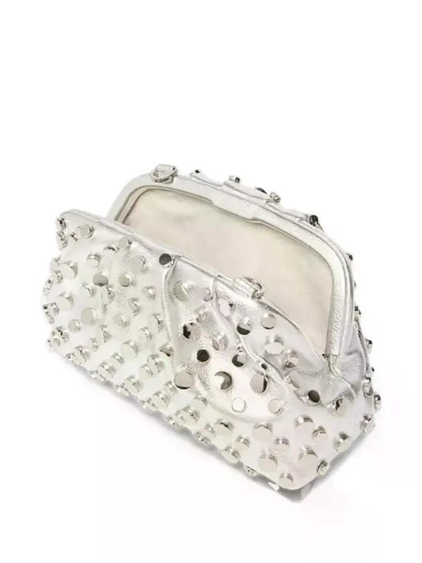 Marella Small Studded Metallic Crossbody Bag