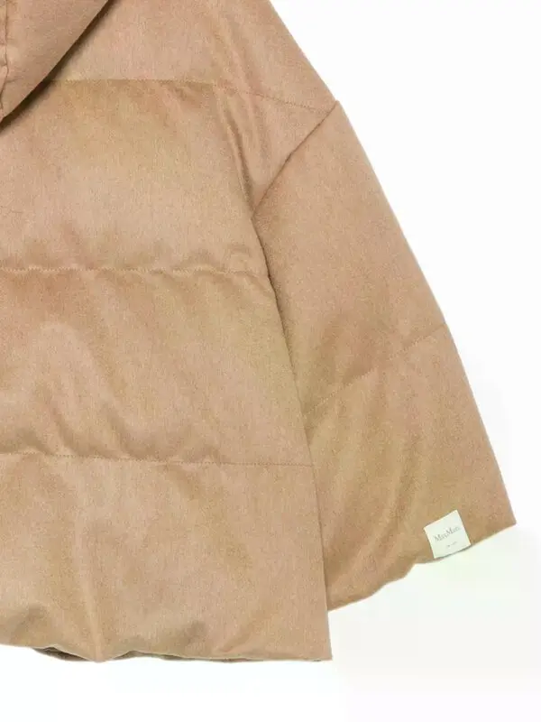 Max Mara Quilted Hooded Coat