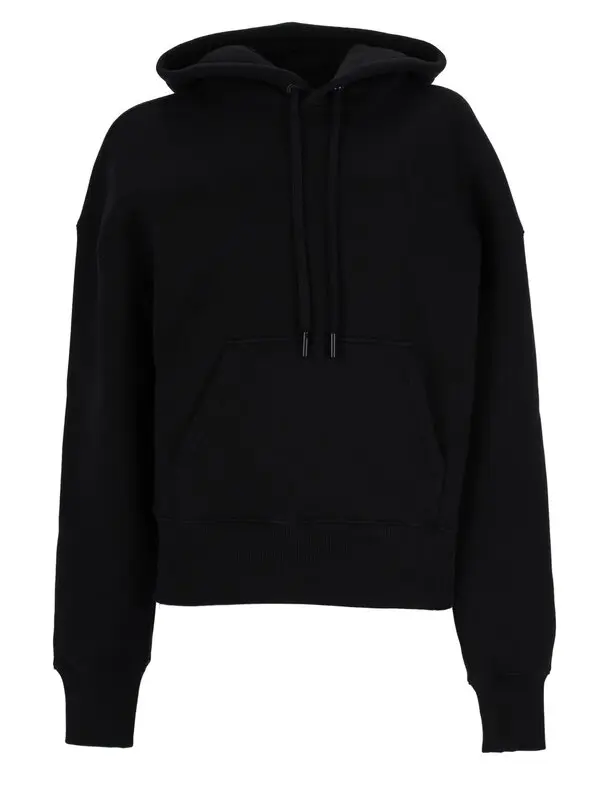 AMI Paris Felpa Con Logo E Cappuccio