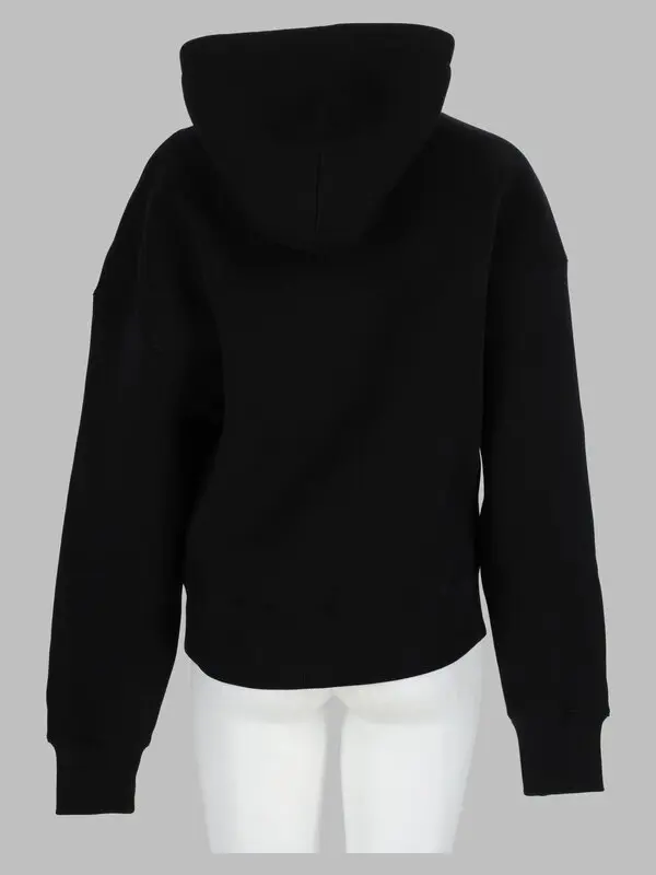 AMI Paris Felpa Con Logo E Cappuccio