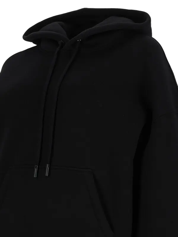 AMI Paris Felpa Con Logo E Cappuccio