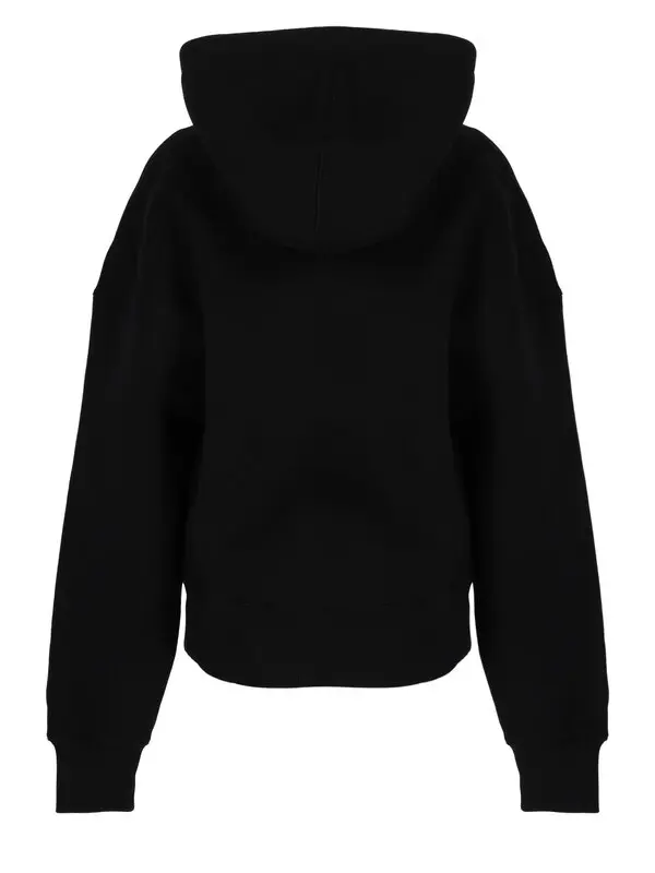 AMI Paris Felpa Con Logo E Cappuccio