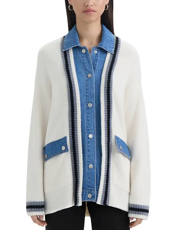NVLT Layered Look Cardigan