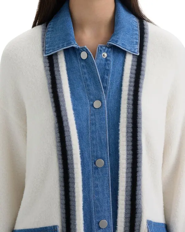 NVLT Layered Look Cardigan