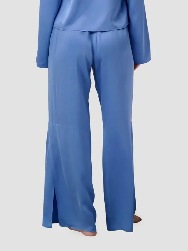 Lunya Washable Silk Tie Front Pant Set