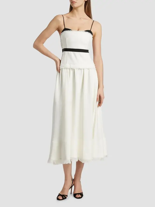 Simkhai Quinlin Bustier Midi-dress