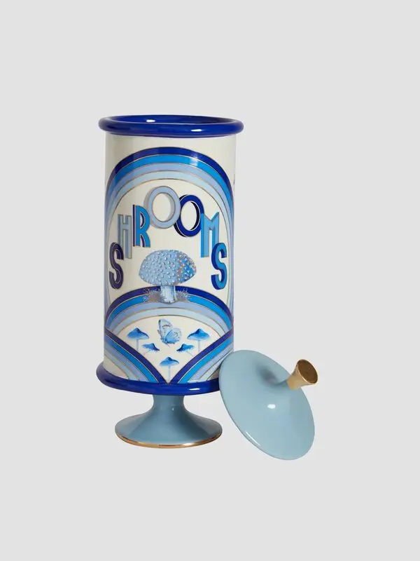 Jonathan Adler Druggist Shrooms Canister